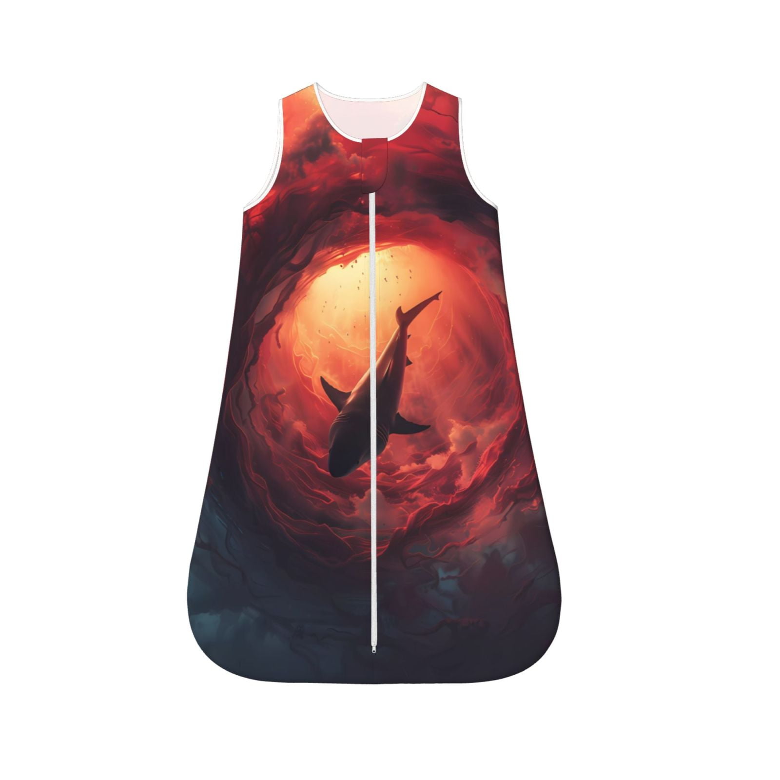 Salouo Shark Underwater Vortex Print Baby Sleep Sack Wearable Blanket ...