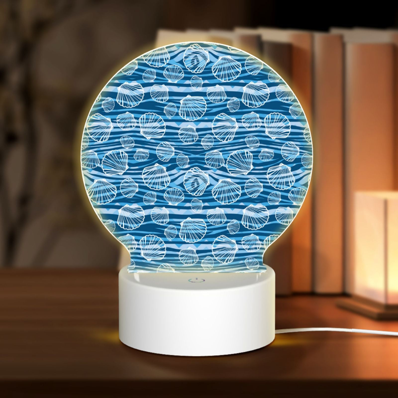Salouo Shell for Round Acrylic Night Light - Acrylic Sheets with LED ...