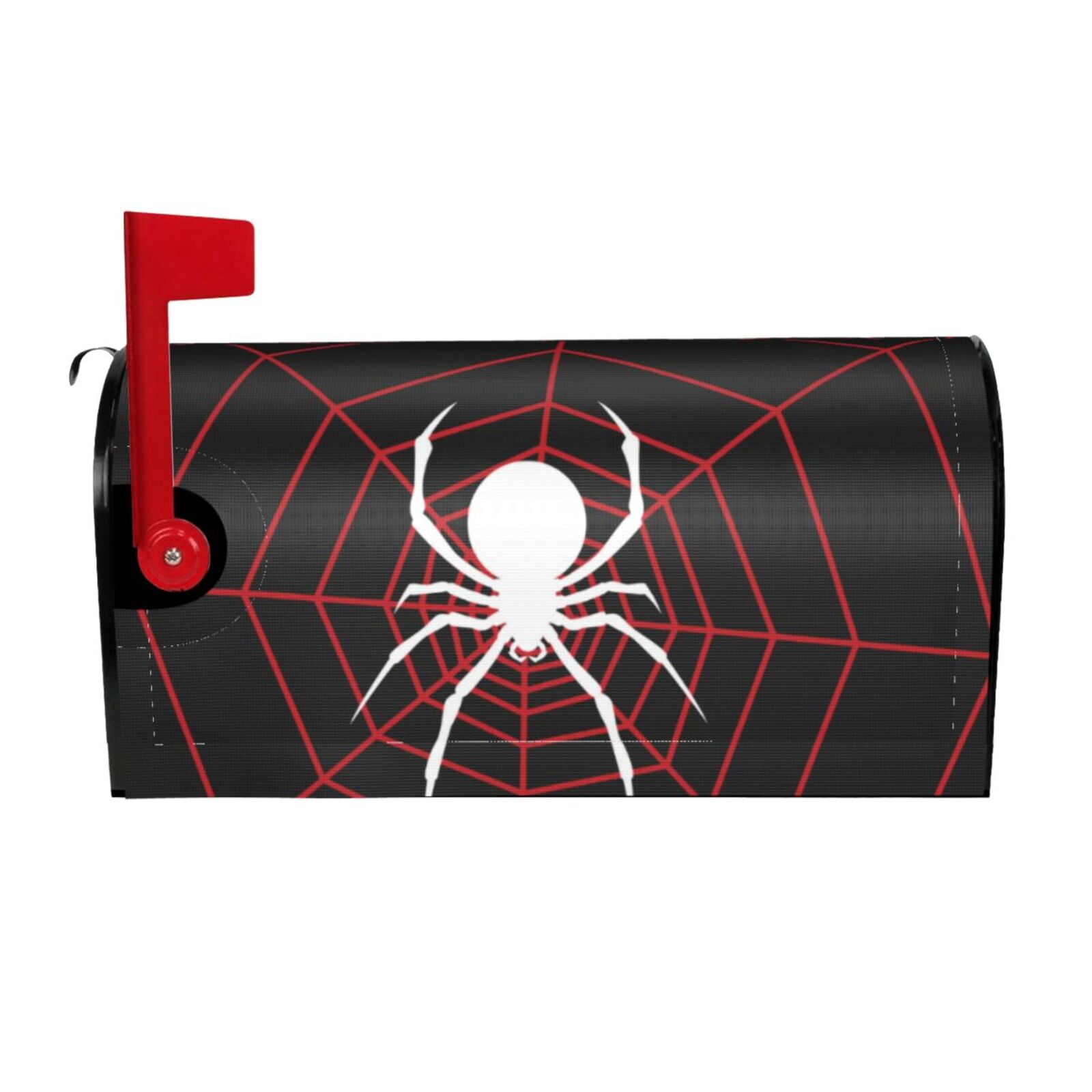 Salouo Spider On The Web for Magnetic Mailbox Covers Waterproof Post ...