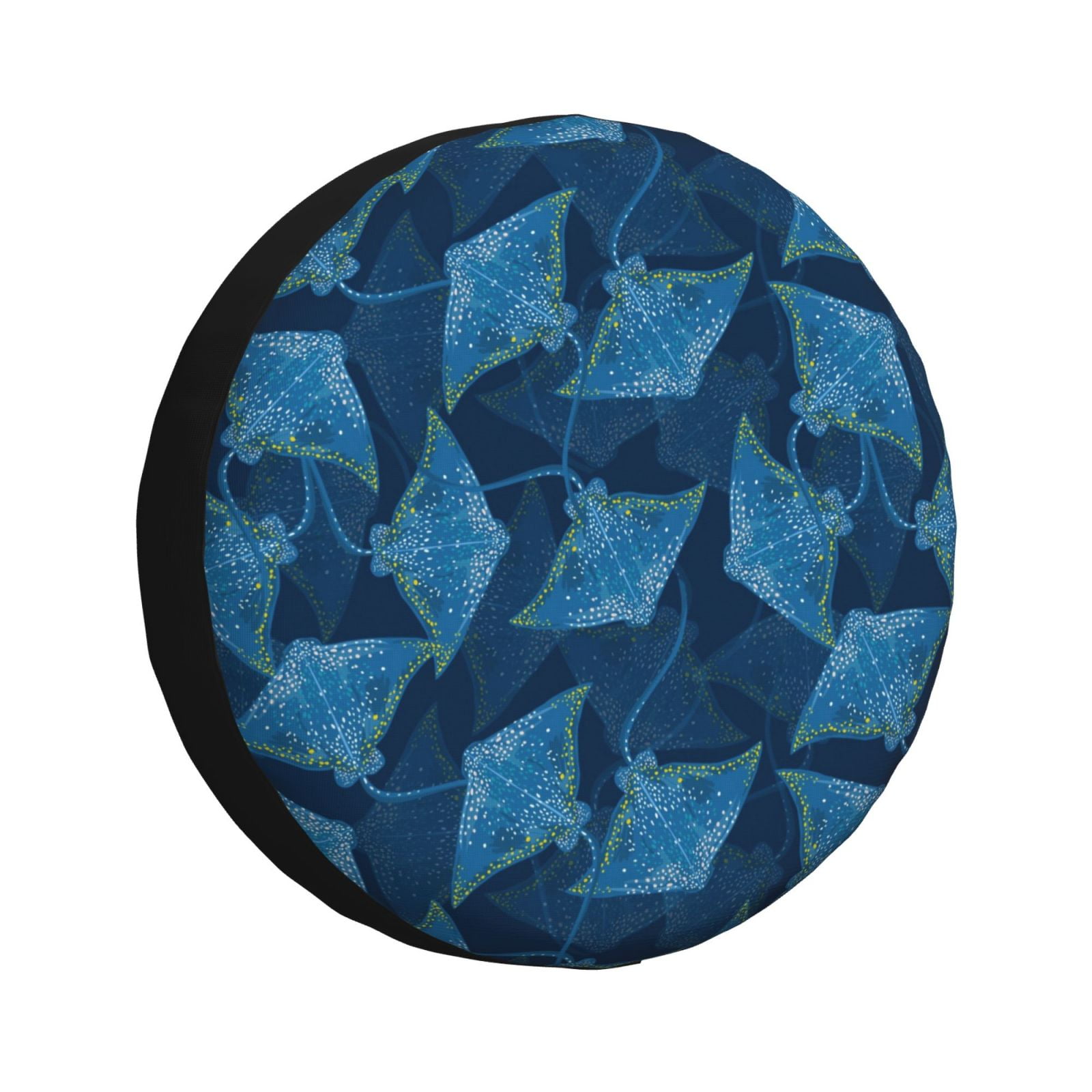 Salouo Stingray Print Spare Tire Cover 14-17 inch Spare Tire Protector ...