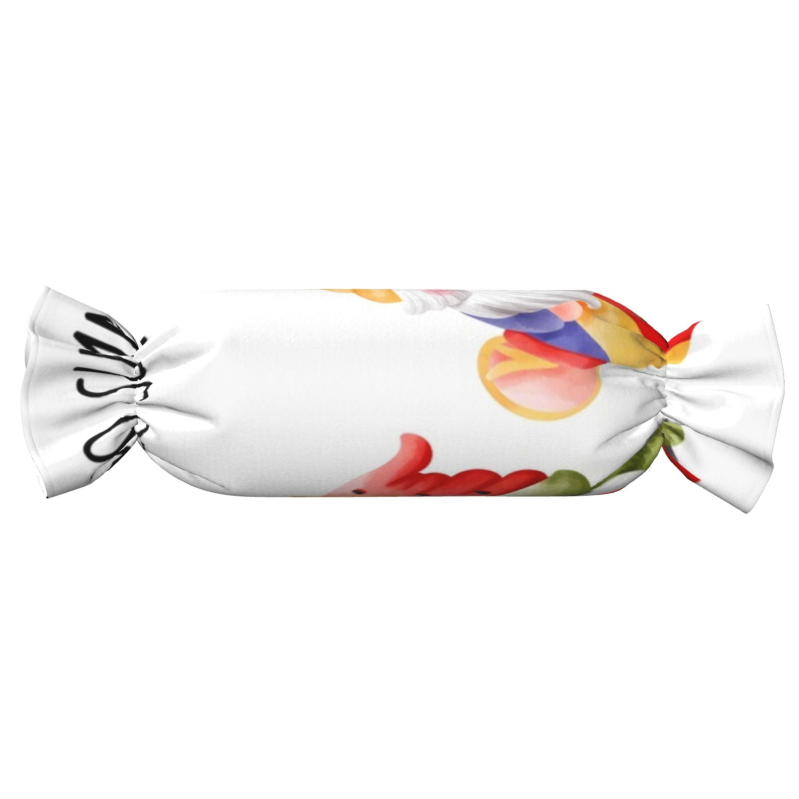Salouo Summer Gnome Pattern Cute Bolster Pillow,Cylindrical Pillow Long ...