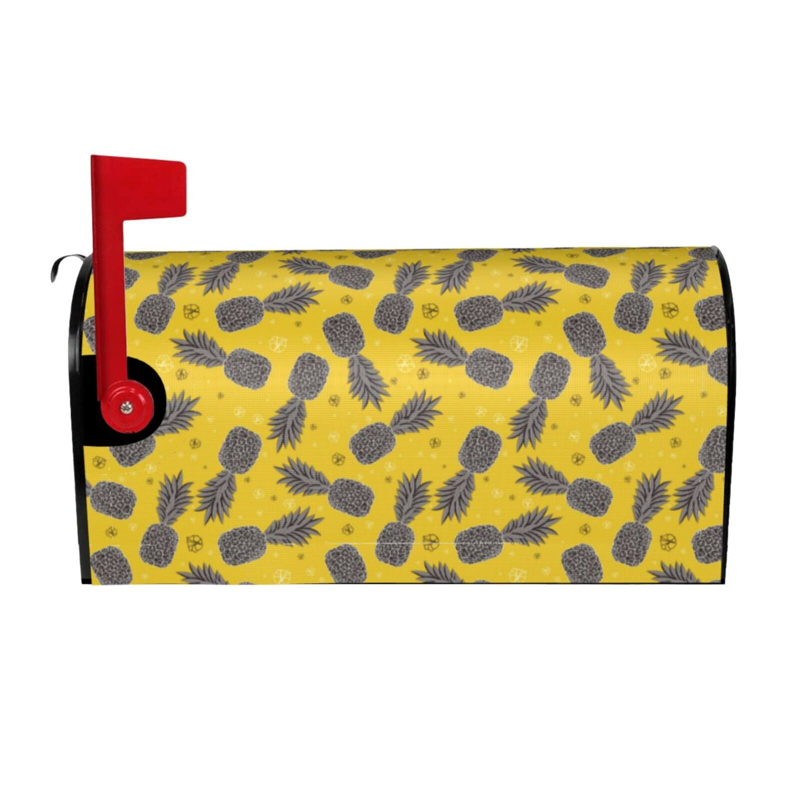 Salouo Summer Pineapple for Magnetic Mailbox Covers Waterproof Post Box ...