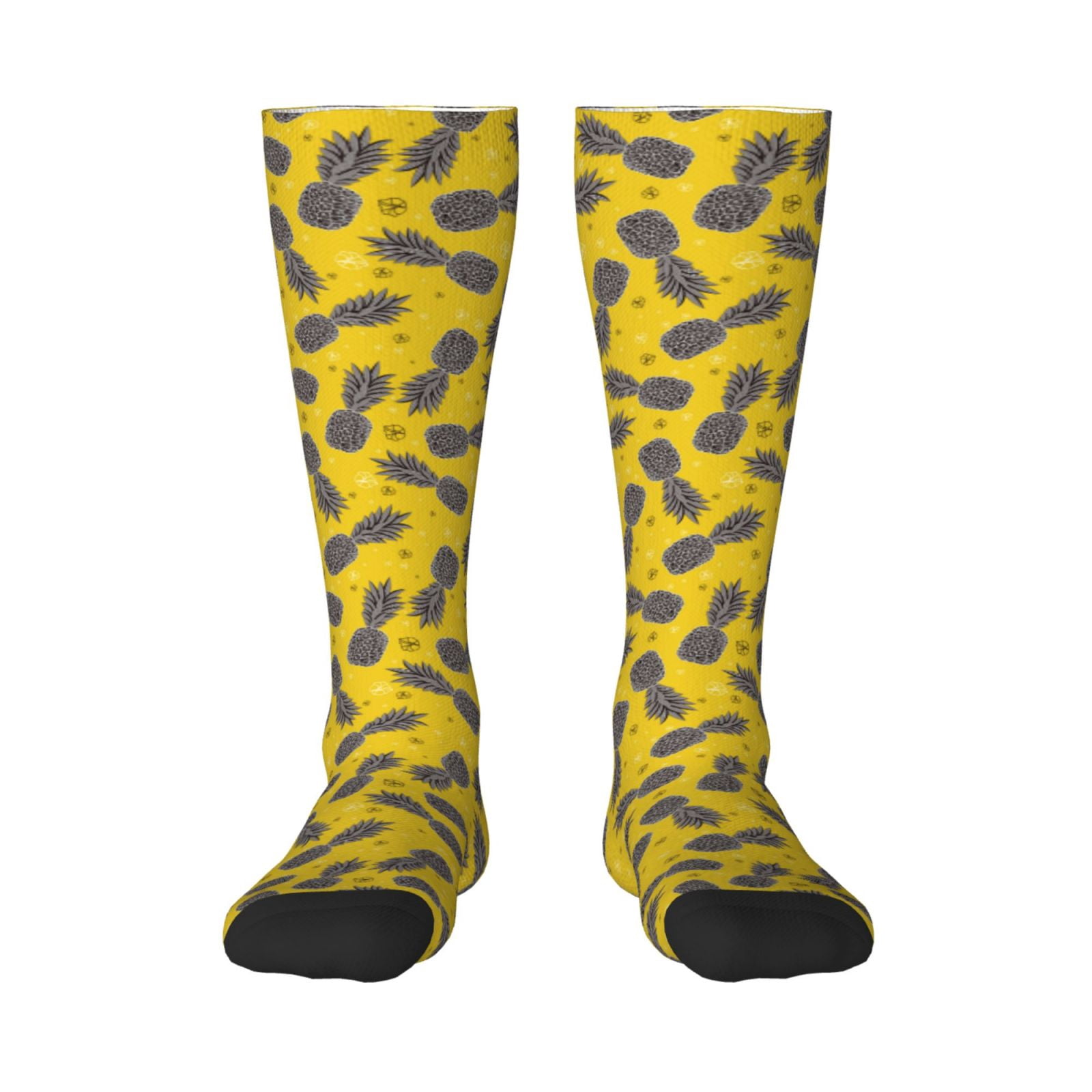 Salouo Summer Pineapple Print Women's Men's Ankle Socks 1-pack Casual ...