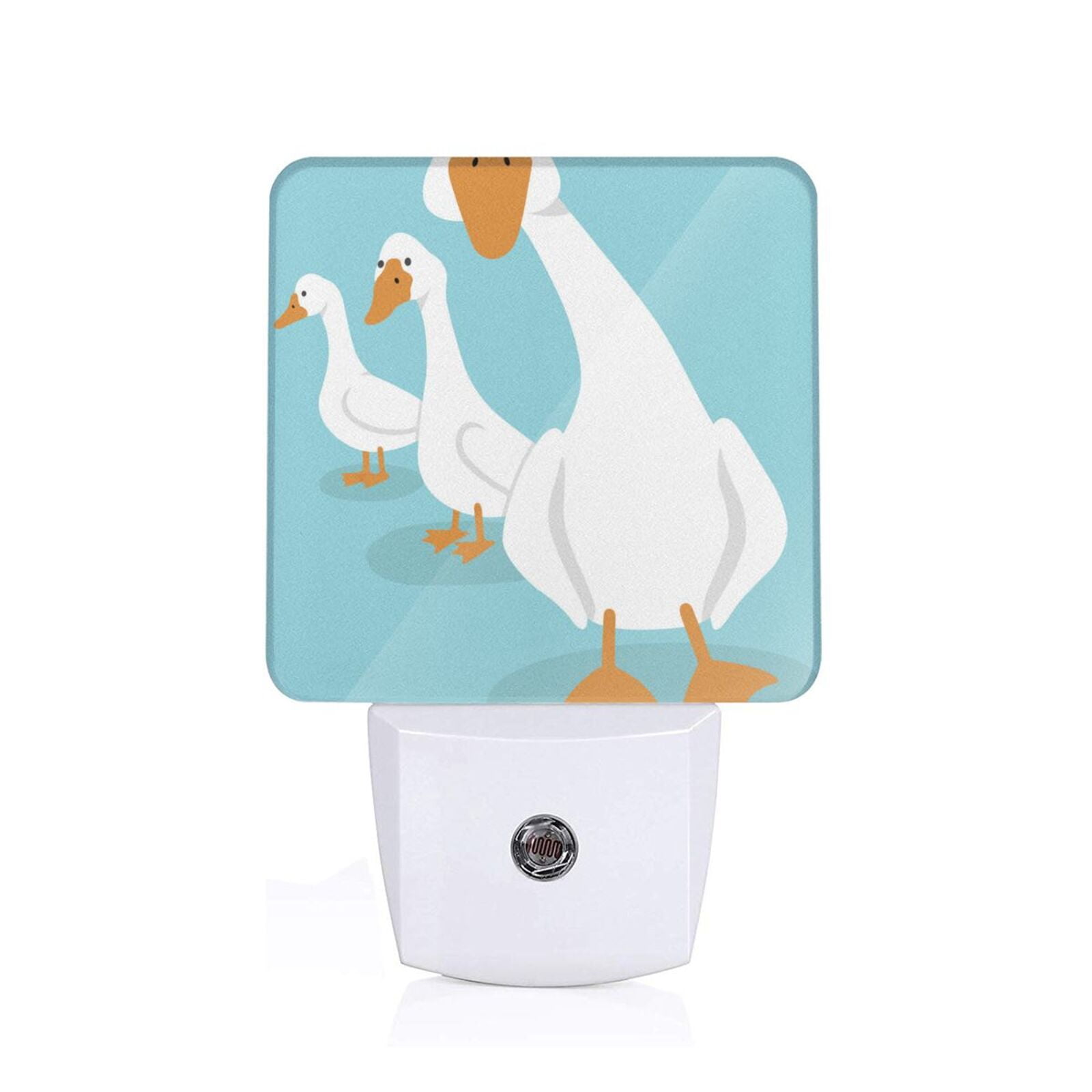 Salouo Three White Geese for Night Lights Plug into Wall 1 Pack, 0.5W ...