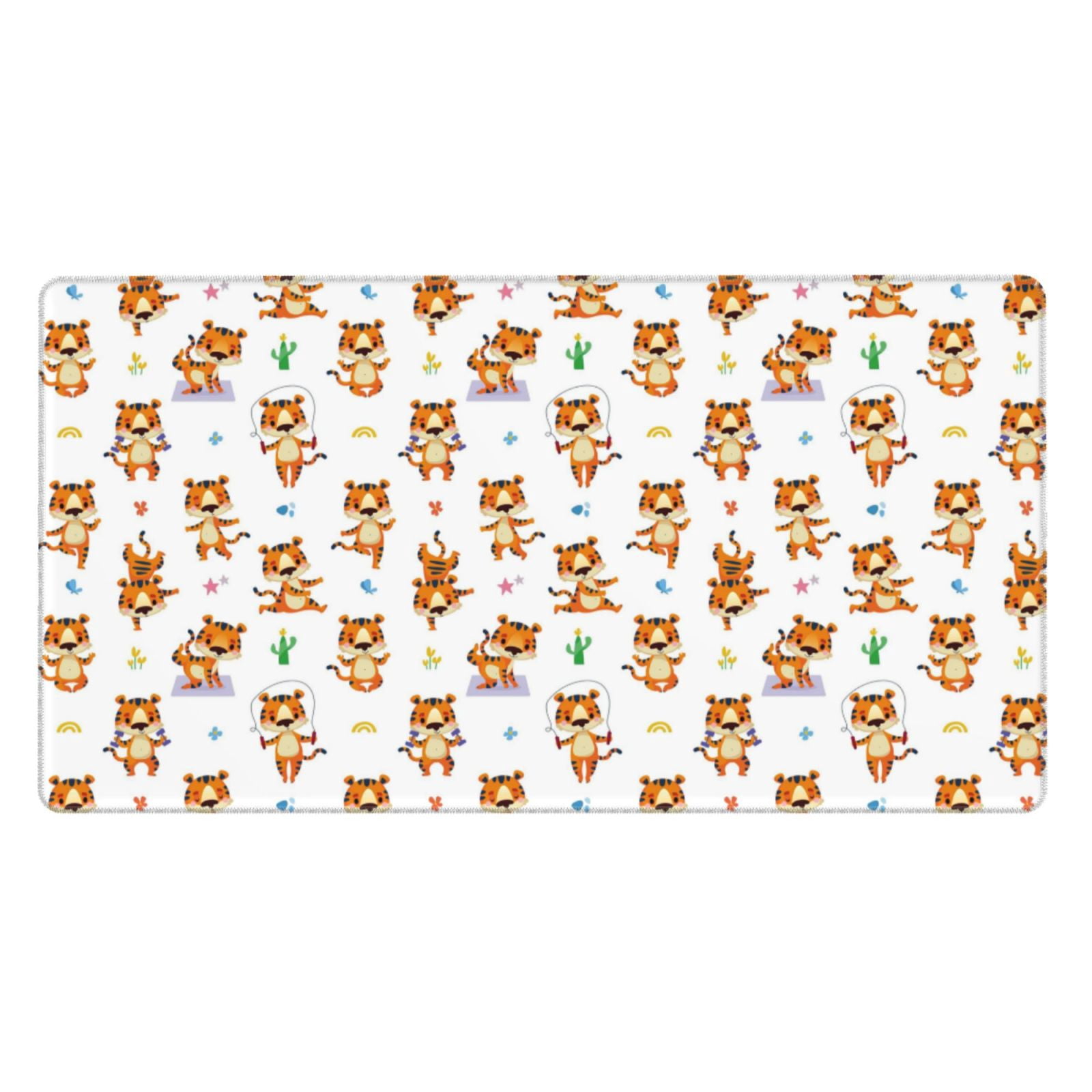 Salouo Tigers go in for Sports Print Large Mouse Pad,Extended Mat Desk ...