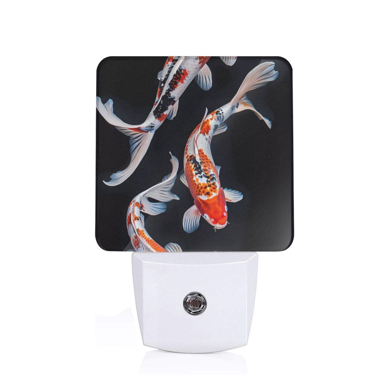 Salouo Tricolor Koi Fish Trio for Night Lights Plug into Wall 1 Pack, 0 ...