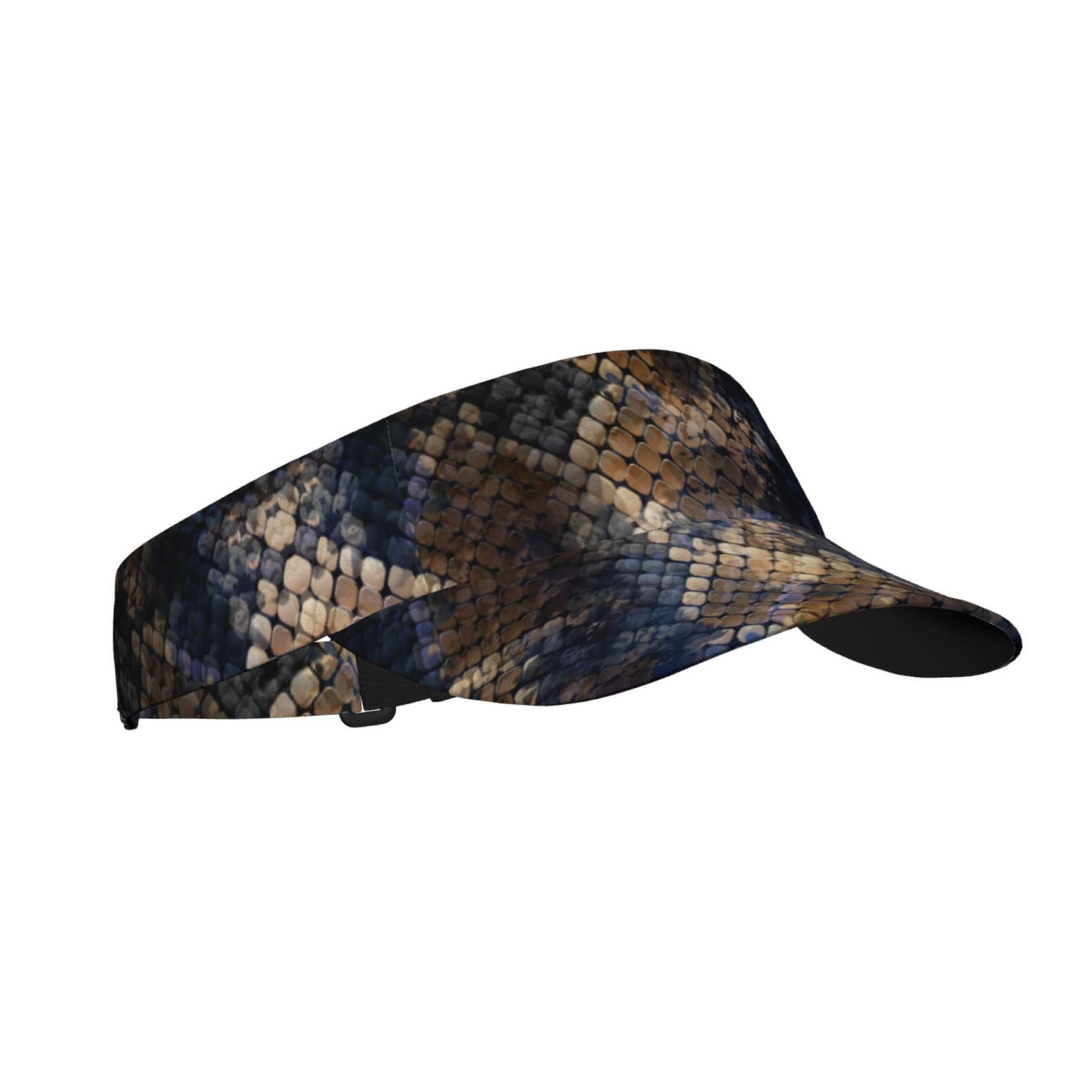 Salouo Watercolor Snake Skin Pattern Sport Sun Visor Hats,1-Piece of ...