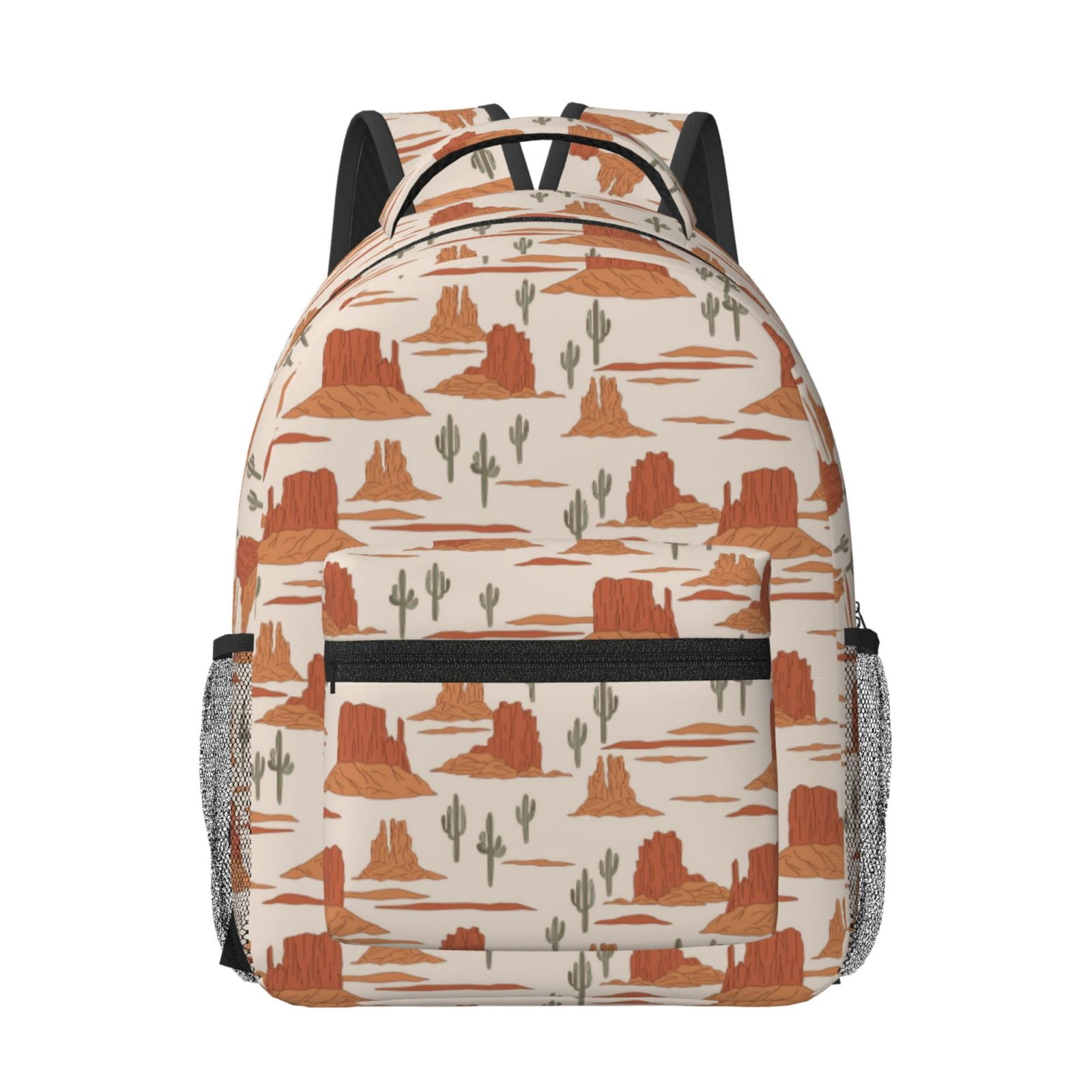 Salouo Western Desert Nature Landscape Print Laptop Backpack 16.5 ...