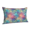 Salouo blue pink colorful cracked texture Pattern Pillow Cases,1PC ...