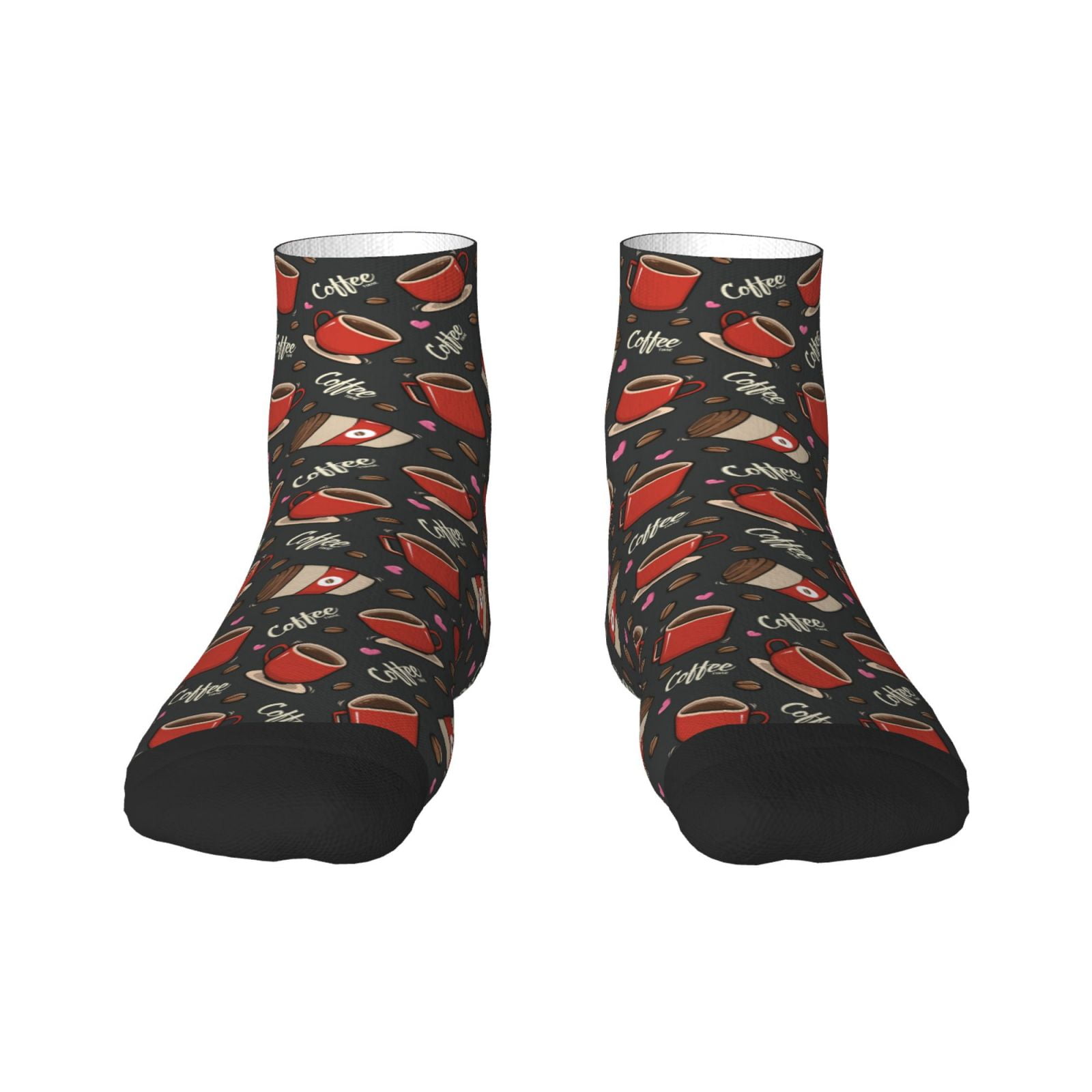 Salouo coffee mug cup Pattern Unisex Middle Tube Socks,Middle-Finger ...