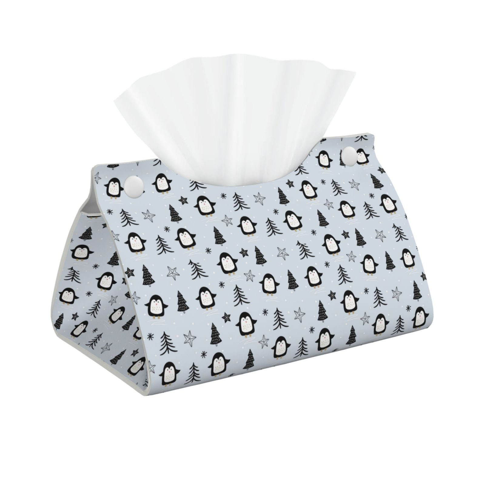 Salouo penguin tree star Pattern Long Tissue Box Cover Rectangular–Plus ...