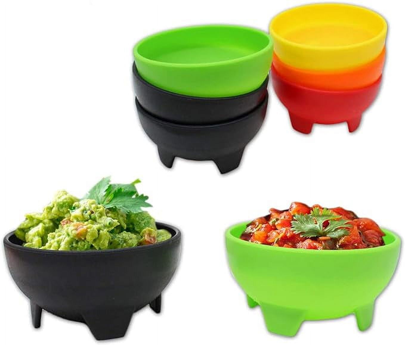 Salsa Bowls Set | Mexican Serving Dish For Salsa, Guacamole, Dips ...