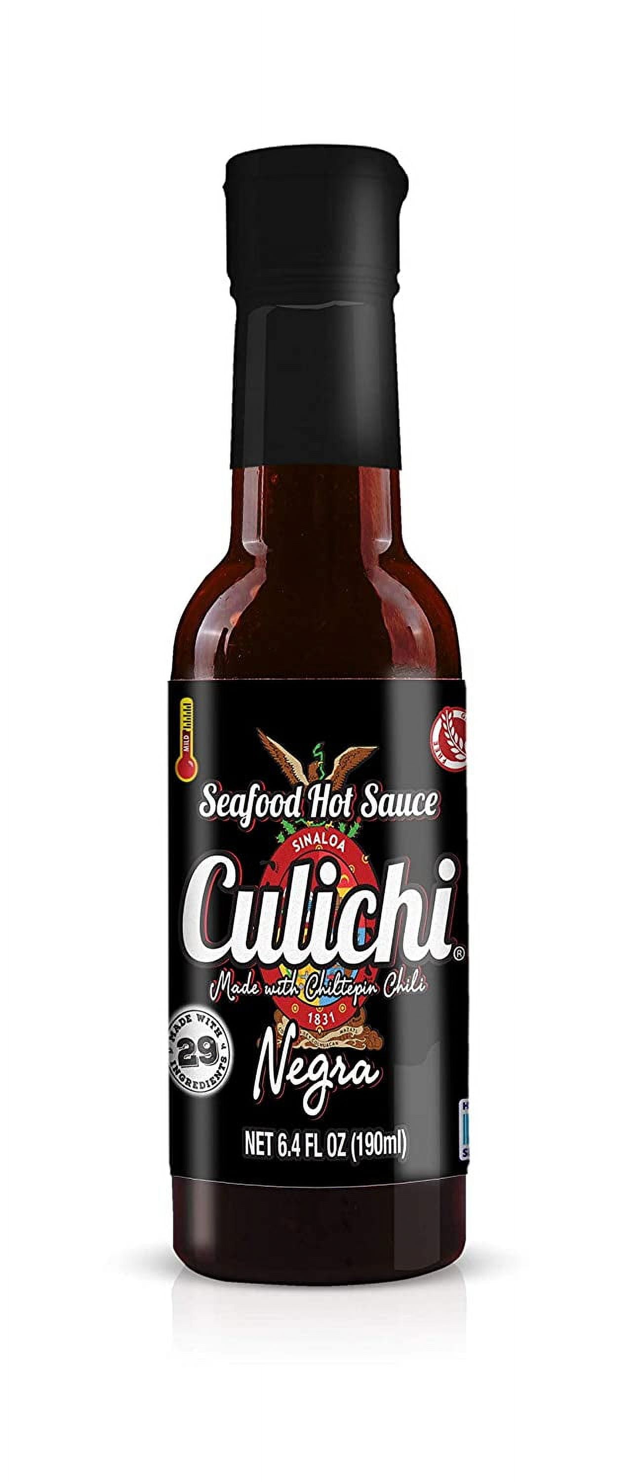 Salsa Culichi Negra/ Seafood Sause Quantity of 3 Bottles 6.4oz ...