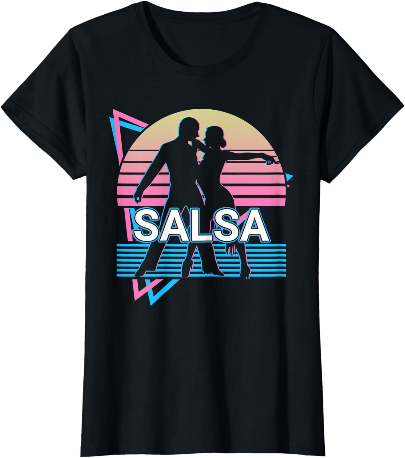 Salsa Dancing Salsa Dancer Retro T-Shirt - Walmart.com