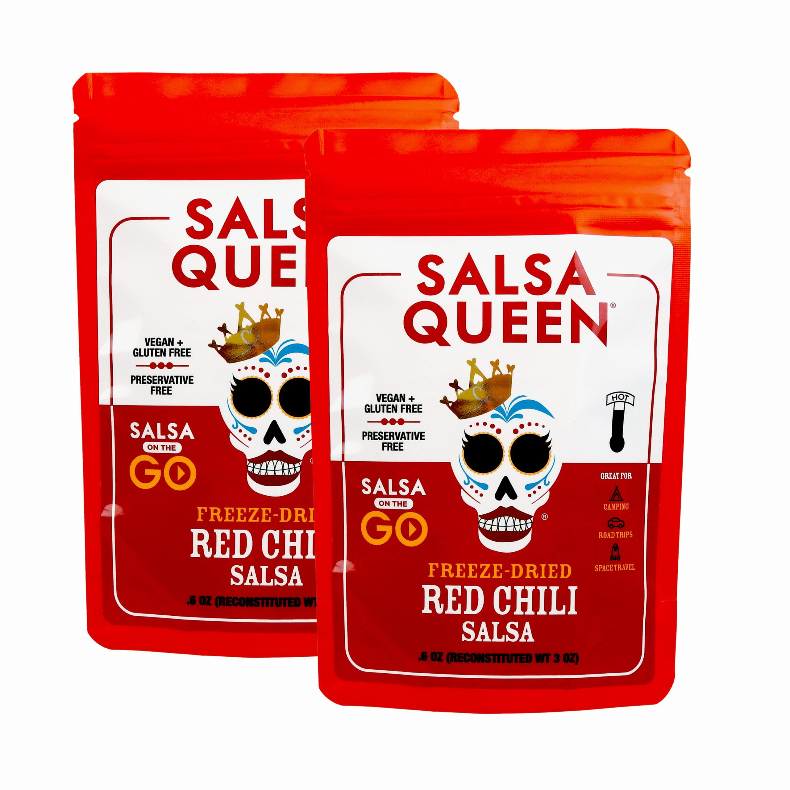 Salsa Queen Gourmet Freeze-Dried Red Chili Salsa | Fresh Ingredients ...