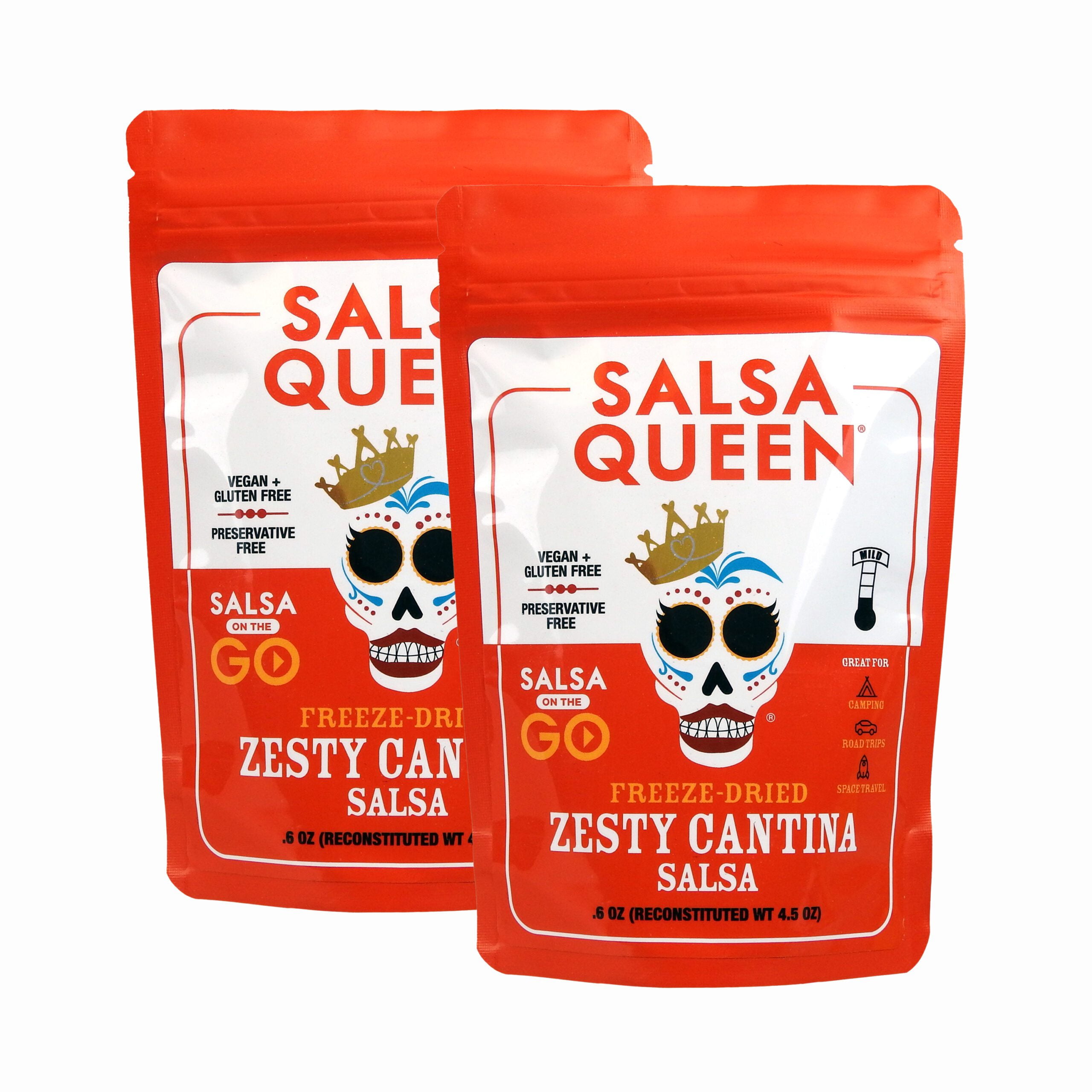 Salsa Queen Gourmet Freeze-Dried Zesty Cantina Salsa | Fresh ...