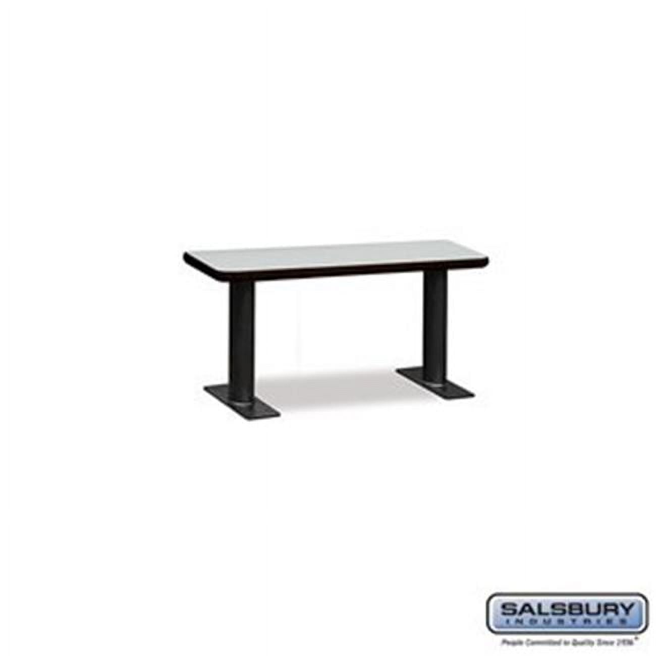 Salsbury 36 in. Designer Wood Locker Benches - Gray - Walmart.com