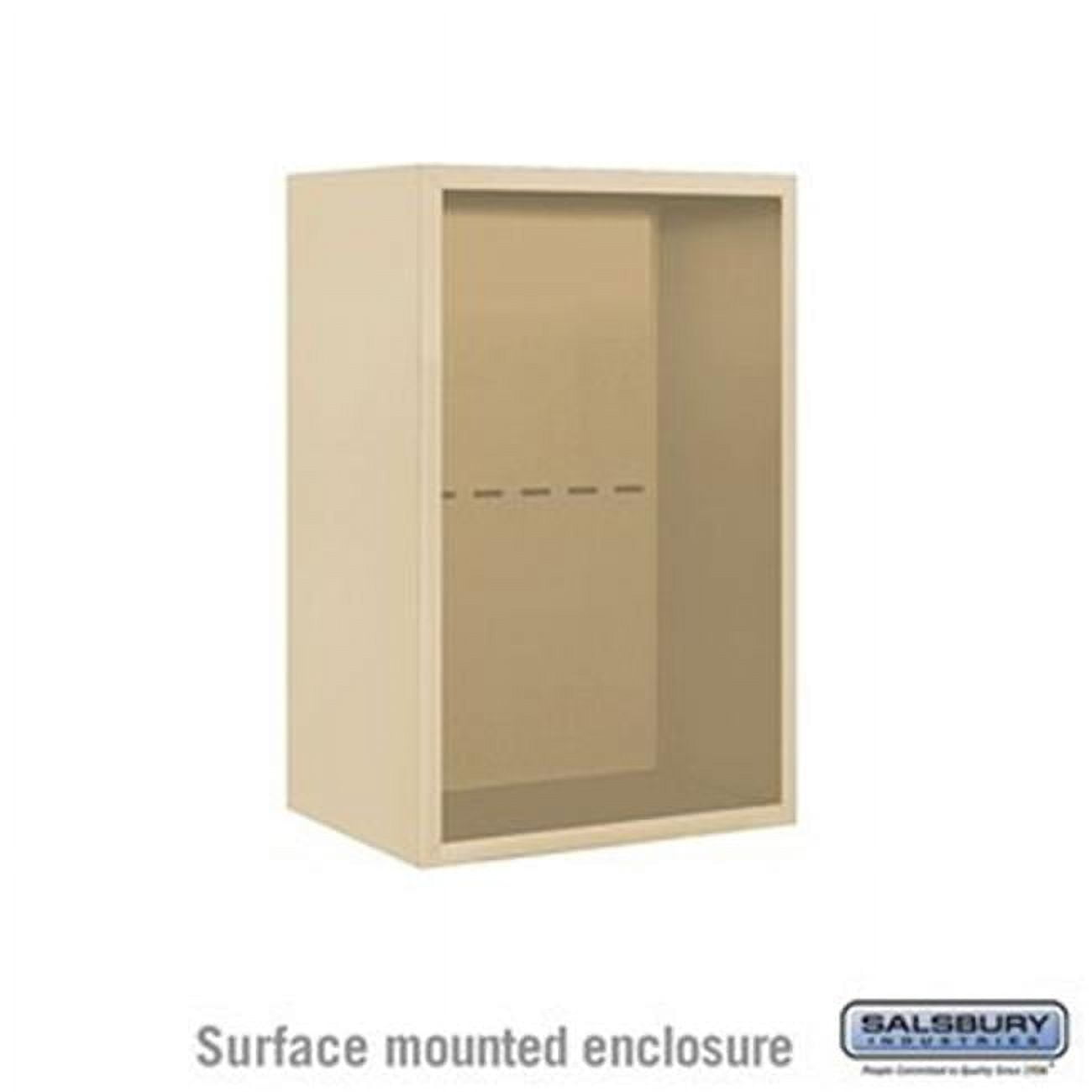 Salsbury 3807S-SAN Surface Mounted Enclosure for 3707 Single Column ...