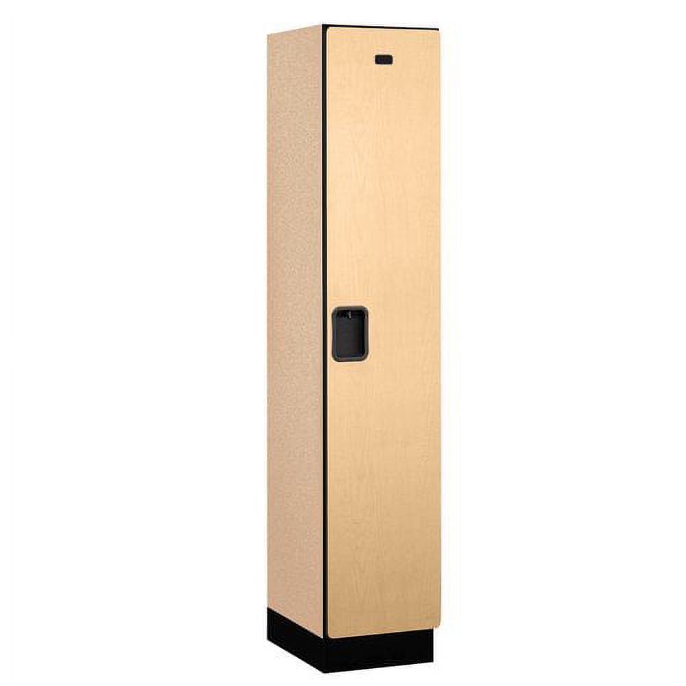 Extra Wide Designer Wood Locker - Single Tier - 1 Wide - 6 Feet High ...