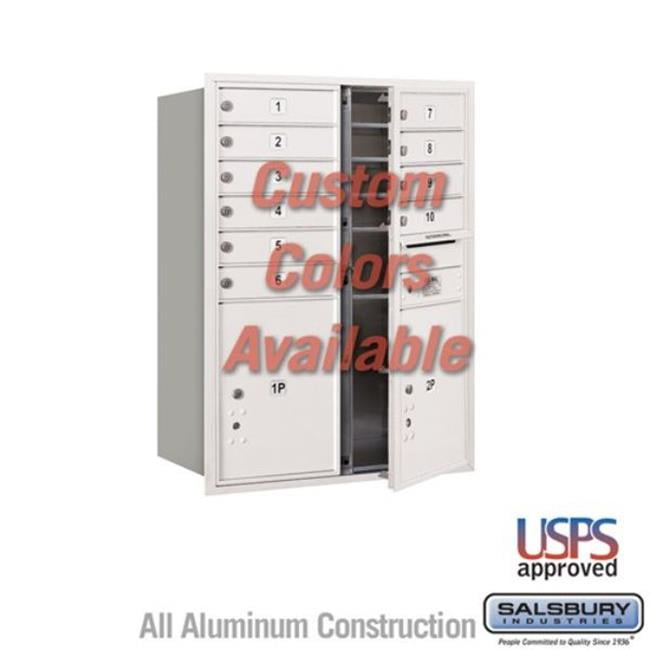Salsbury Industries 11 Door Height Unit 41.375 in. Custom Front Loading ...