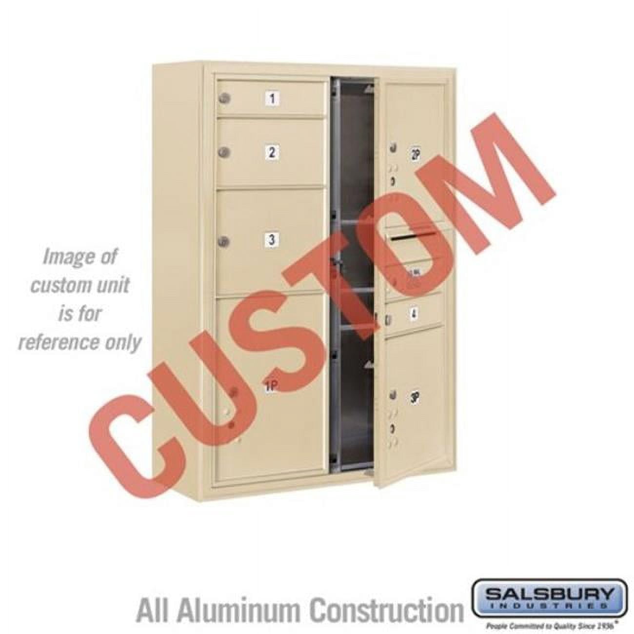 Salsbury Industries 3811D-CSFU 11 Door Height Unit 42 in. Front Loading ...