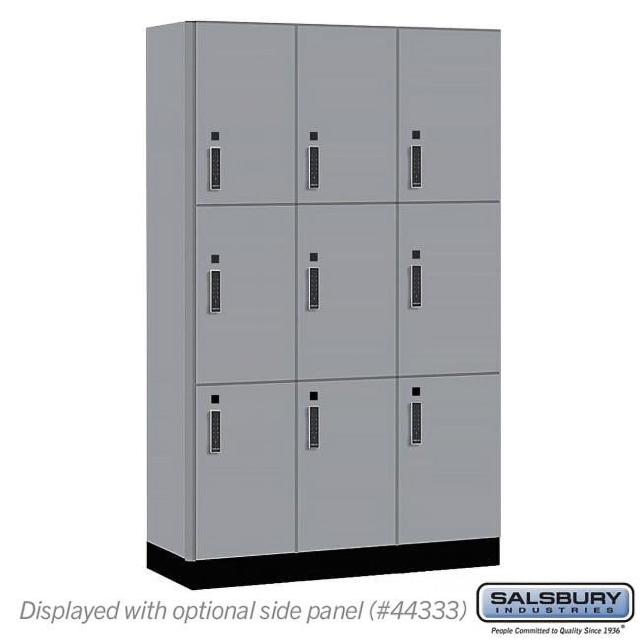 Salsbury Industries 15-43368WF-E 15 in. Wide Premier Wood Locker ...