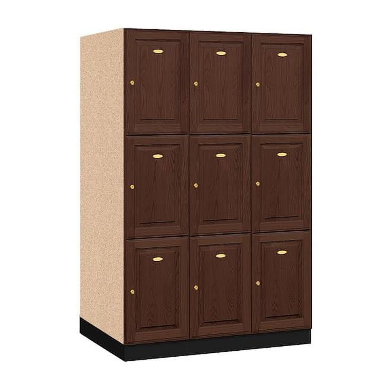 Salsbury Industries 16 in. Wide, 3 Wide & 6 ft. High, 21 in. Deep ...