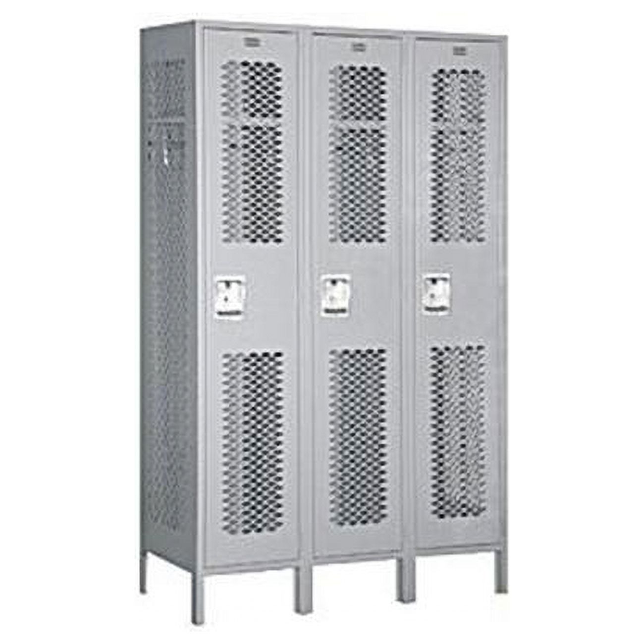 Salsbury Industries 18 in. D Extra Wide Vented Metal Locker-Single Tier ...