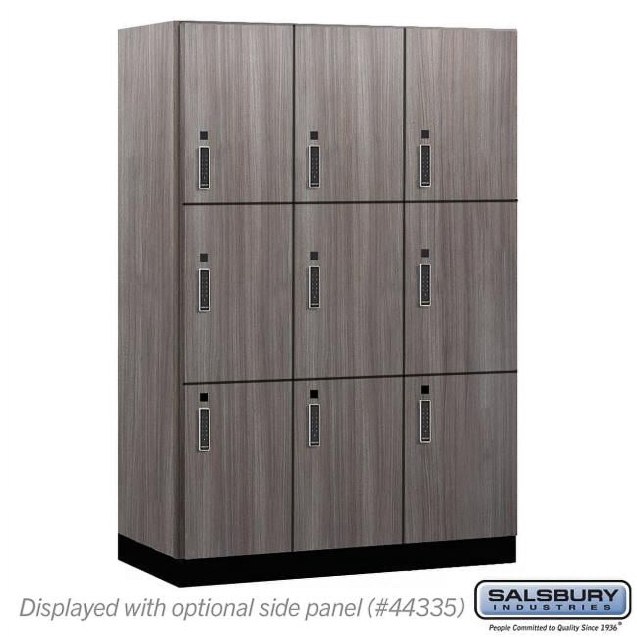 Salsbury Industries 18-43361SW-E 18 in. Wide Premier Wood Locker ...