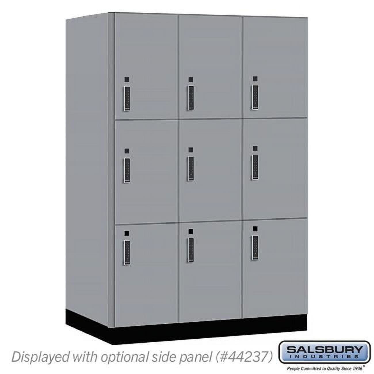 Salsbury Industries 18-43364WF-E 18 in. Wide Premier Wood Locker ...