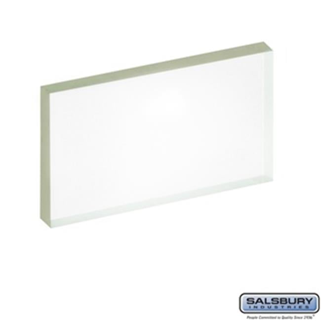 Salsbury Industries 2072 Glass Window - for Brass Mailbox #2 Door ...