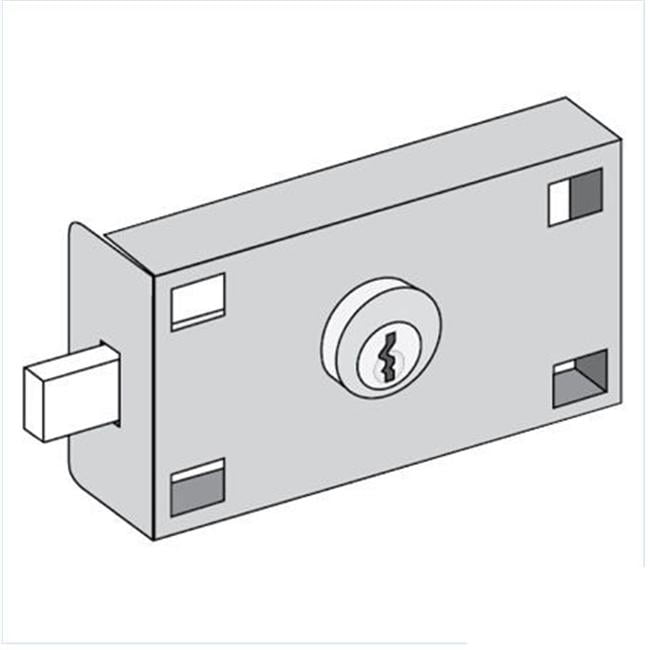 Salsbury Industries 2275 Commercial Lock for Private Access of Aluminum ...