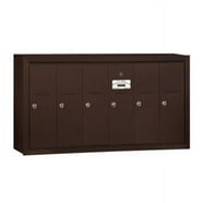 Salsbury Industries 3507ZSU Vertical Mailbox - 7 Doors - Bronze ...