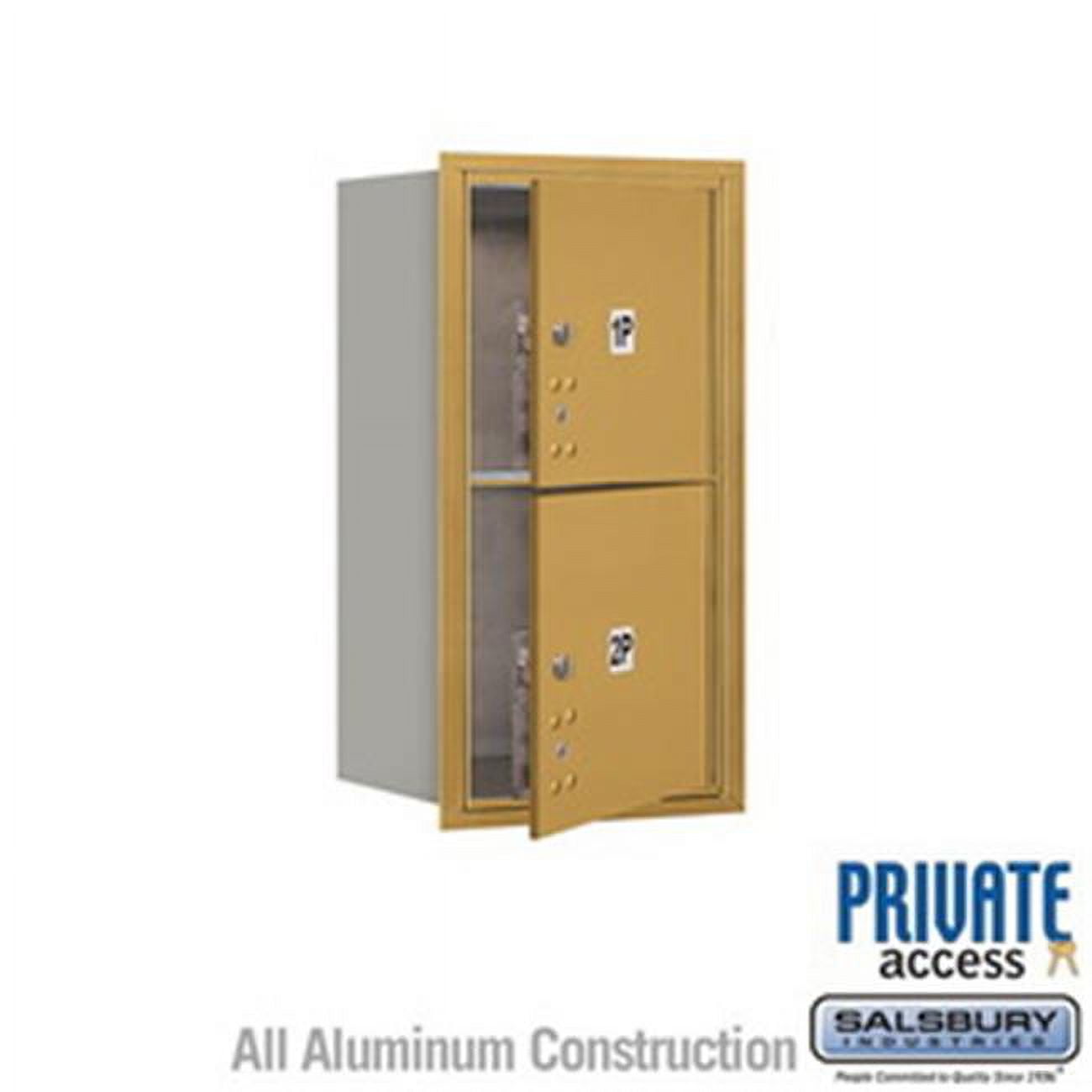 Salsbury Industries 3703S-1PGRU 3 Door High Unit 13 in. Single Column ...