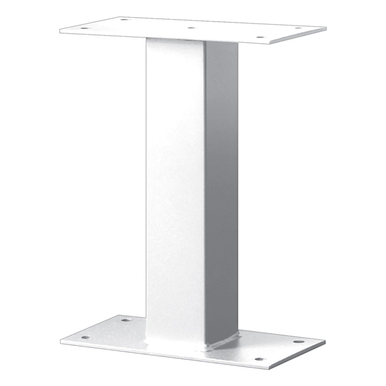 Salsbury Industries 4395WHT Standard Pedestal - Bolt Mounted - for Mail ...