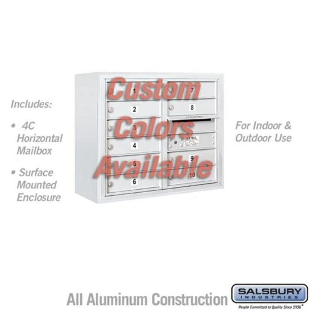 Salsbury Industries 6 Door Height Unit 24.5 in. Custom Front Loading ...