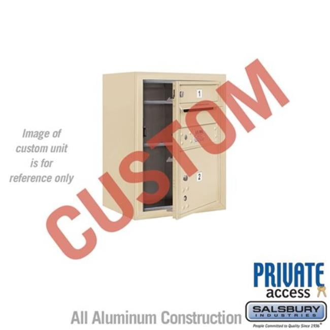 Salsbury Industries 6 Door Height Unit 24.5 in. Front Loading & Private Access Surface Mounted ...