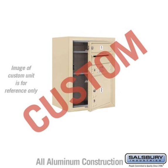 Salsbury Industries 3806S-CSFU 6 Door Height Unit 24.5 in. Front ...