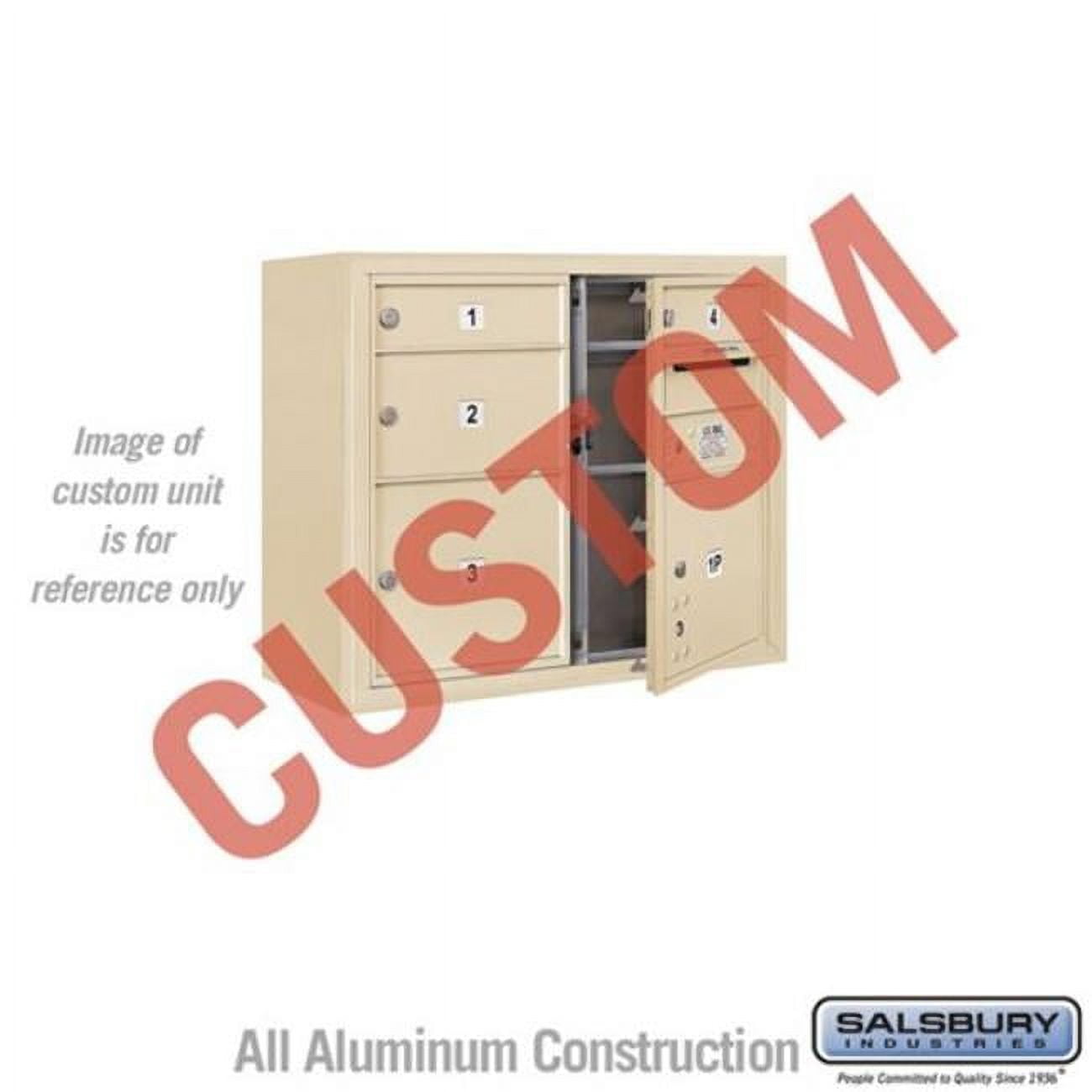 Salsbury Industries 6 Door Height Unit 24.5 in. Front Loading USPS ...
