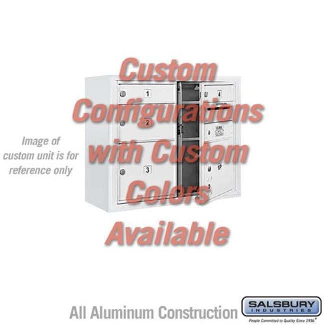Salsbury Industries 6 Door Height Unit 24.5 in. Front Loading USPS ...