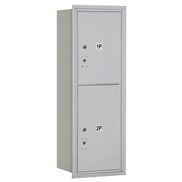 Salsbury Industries 3503SRU Vertical Mailbox - 3 Doors - Sandstone ...