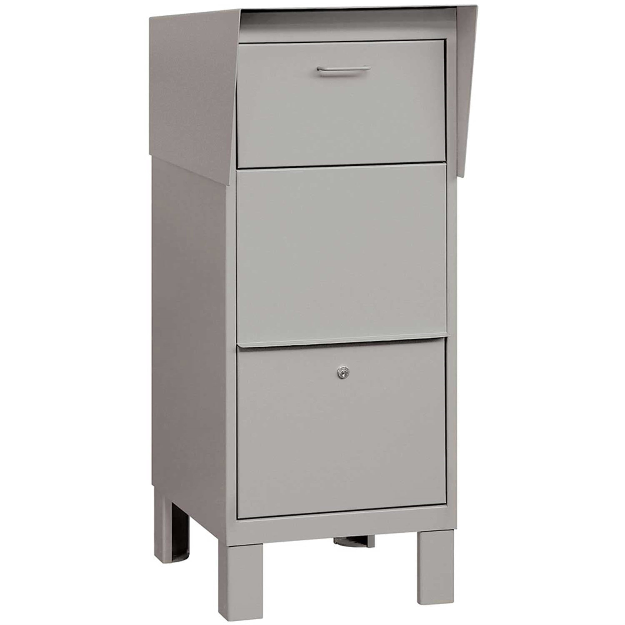 Salsbury Industries Courier Box,Gray 4975GRY - Walmart Business Supplies