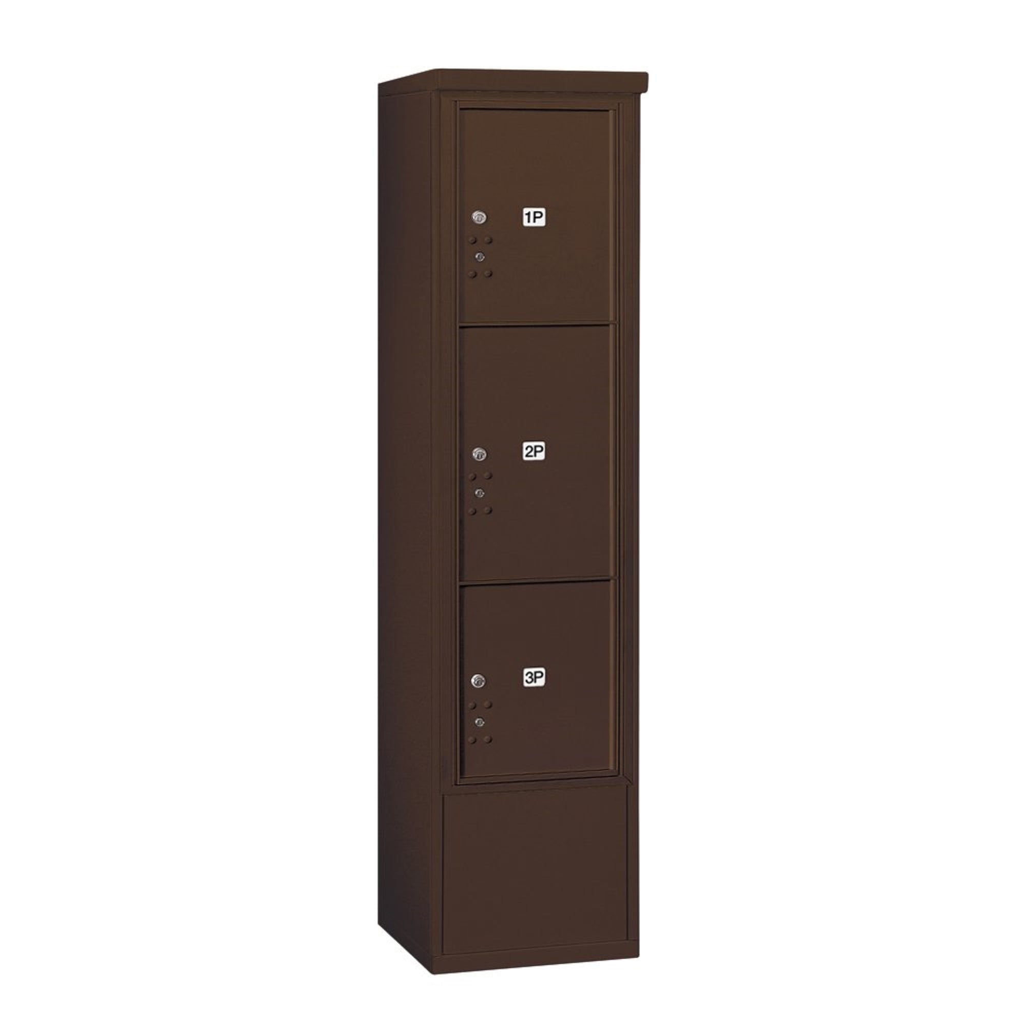 Maximum Height Free-Standing 4C Horizontal Parcel Locker with 3 Parcel ...