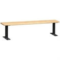 Wood Locker Bench - 36 Inches - Light Finish - Walmart.com