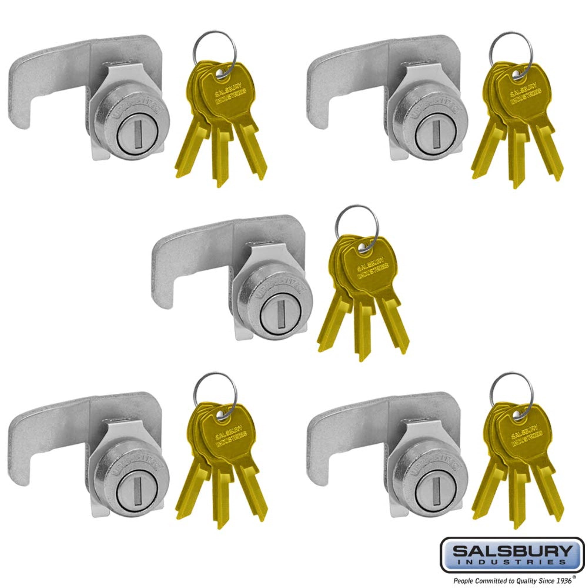Salsbury Industries Mailbox Lock, with (3) Keys and (5) Cams 3390-5 ...