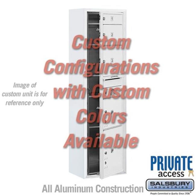 Salsbury Industries Maximum Height Unit 57.75 in. Front Loading & Private Access, Surface ...