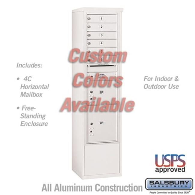 Salsbury Industries Maximum Height Unit 72.125 in. Custom Front Loading ...