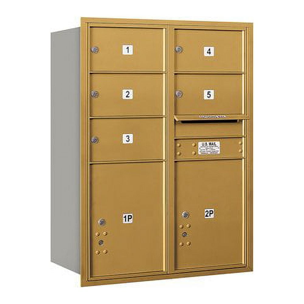 Salsbury Industries Recessed Private 8 Door Rear Load 4C Horizontal ...