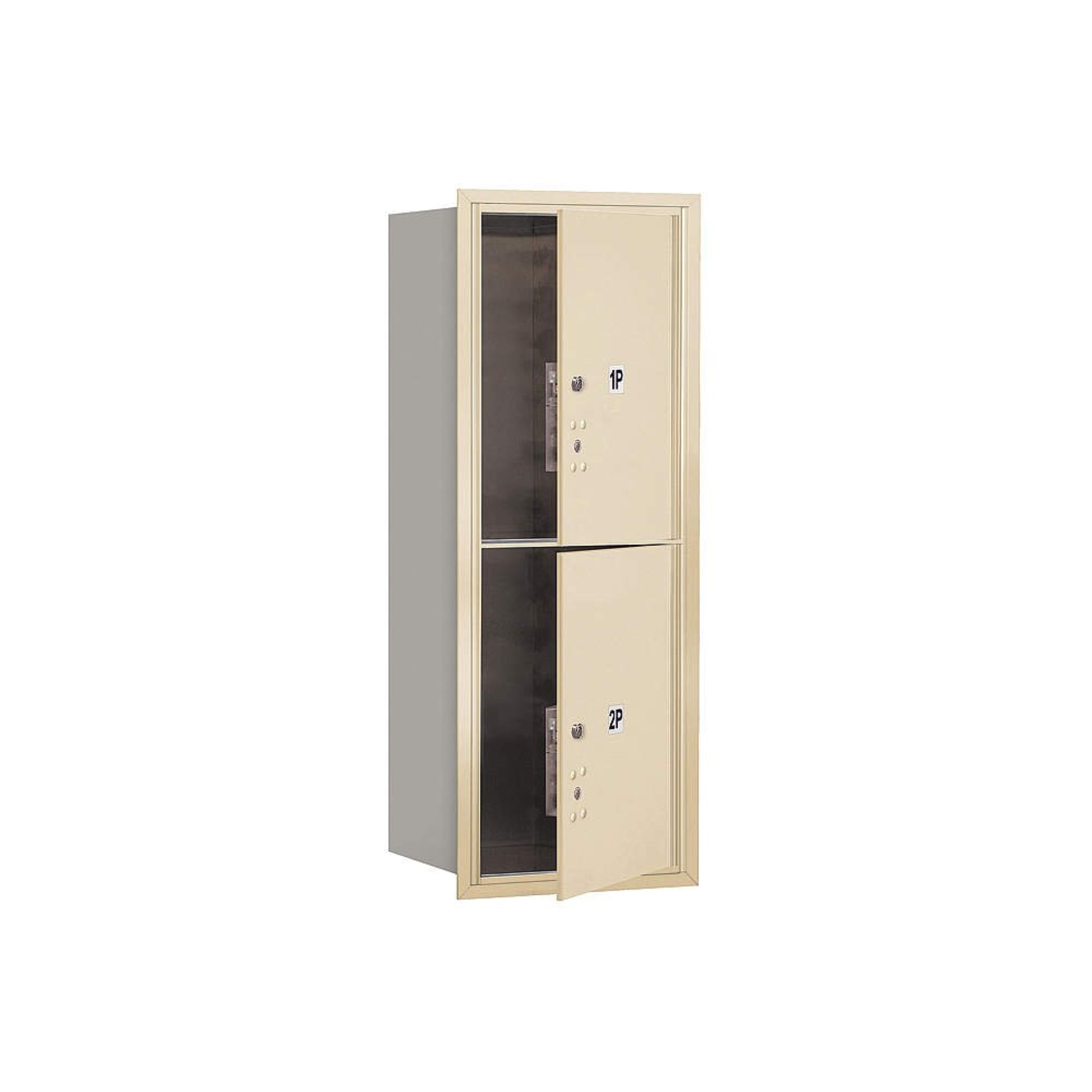 10 Door High Recessed Mounted 4C Horizontal Parcel Locker with 2 Parcel ...