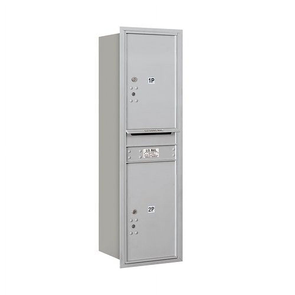 Salsbury Industries Recessed USPS Aluminum 3 Unit Parcel Locker ...
